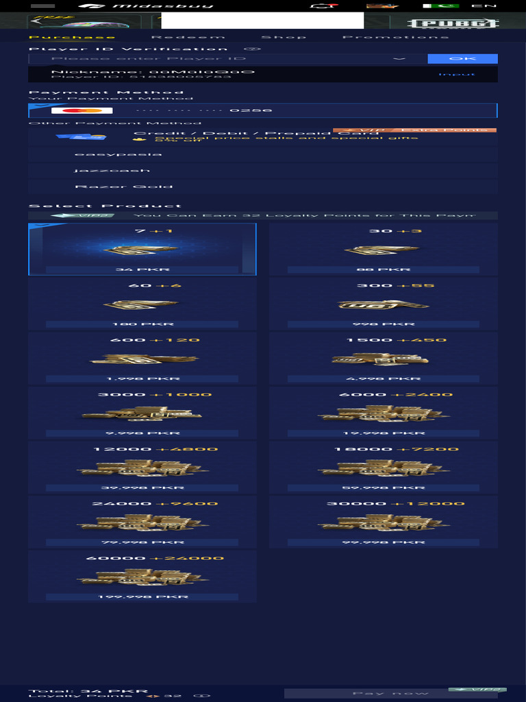 Pubg Mobile - Midasbuy | PDF