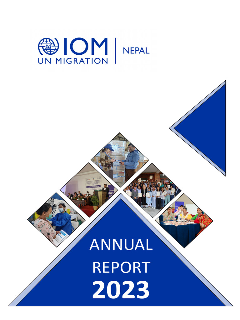 Iom Nepal Annual Report 2023 | PDF | International Organization For ...