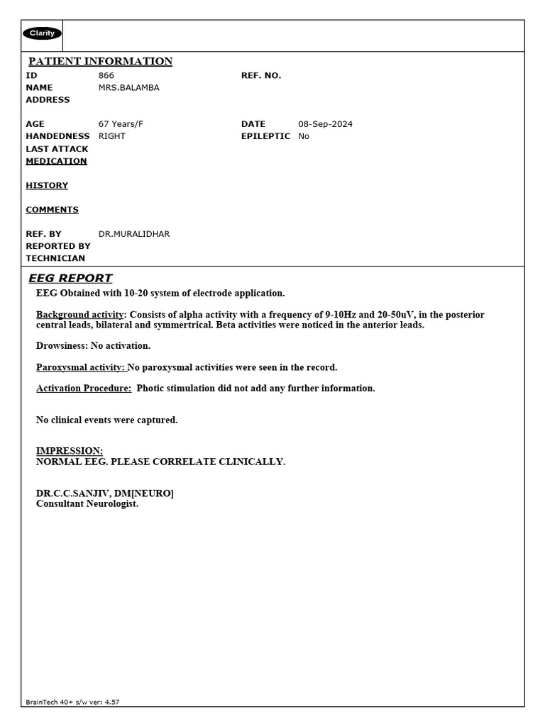 PT Report | PDF