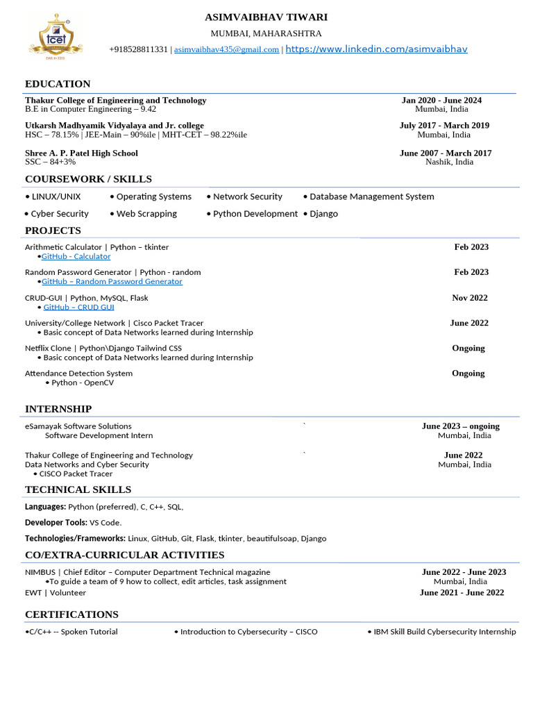 20 COMPC42 24 Asimvaibhav Tiwari | PDF | Python (Programming Language ... 20 COMPC42 24 Asimvaibhav Tiwari | PDF | Python (Programming Language ...