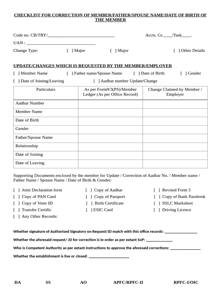 JD Form | PDF