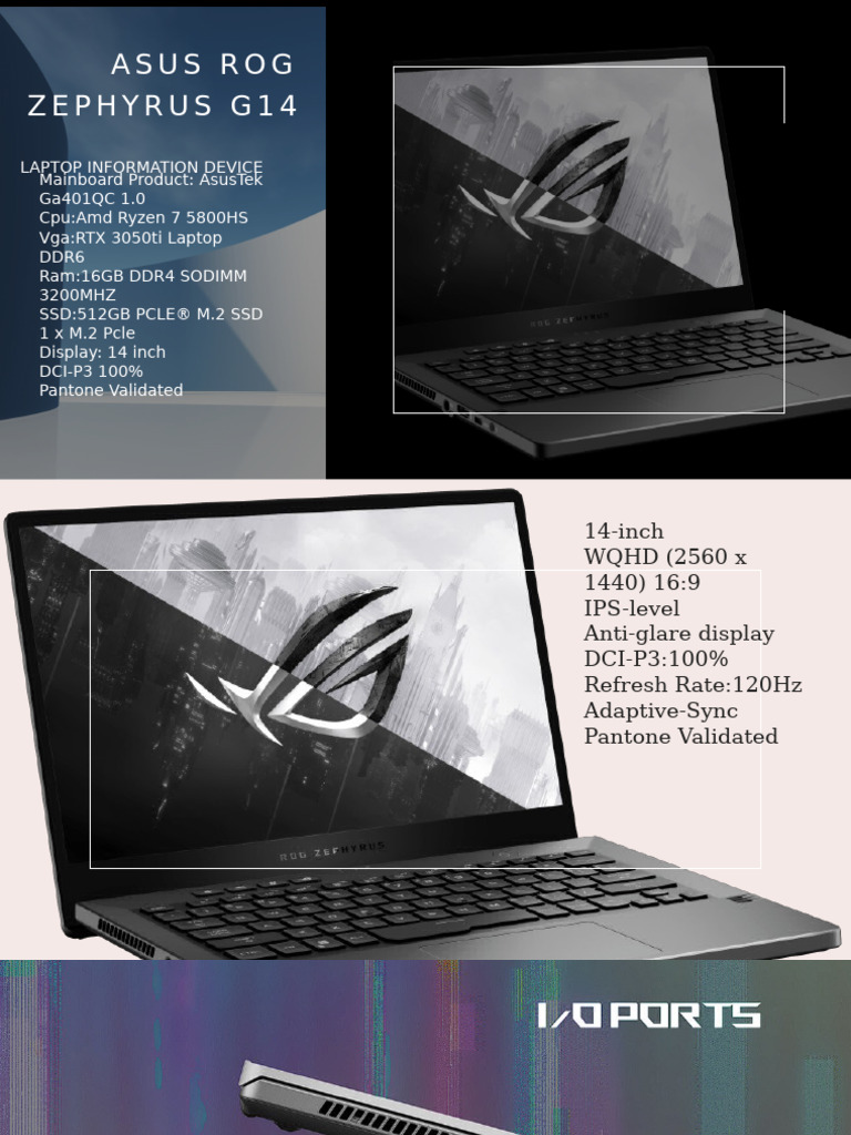 ASUS ROG ZEPHYRUS G14 | PDF