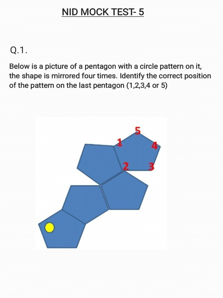 Nid Mock Test - 5 - 240821 - 210622 | PDF