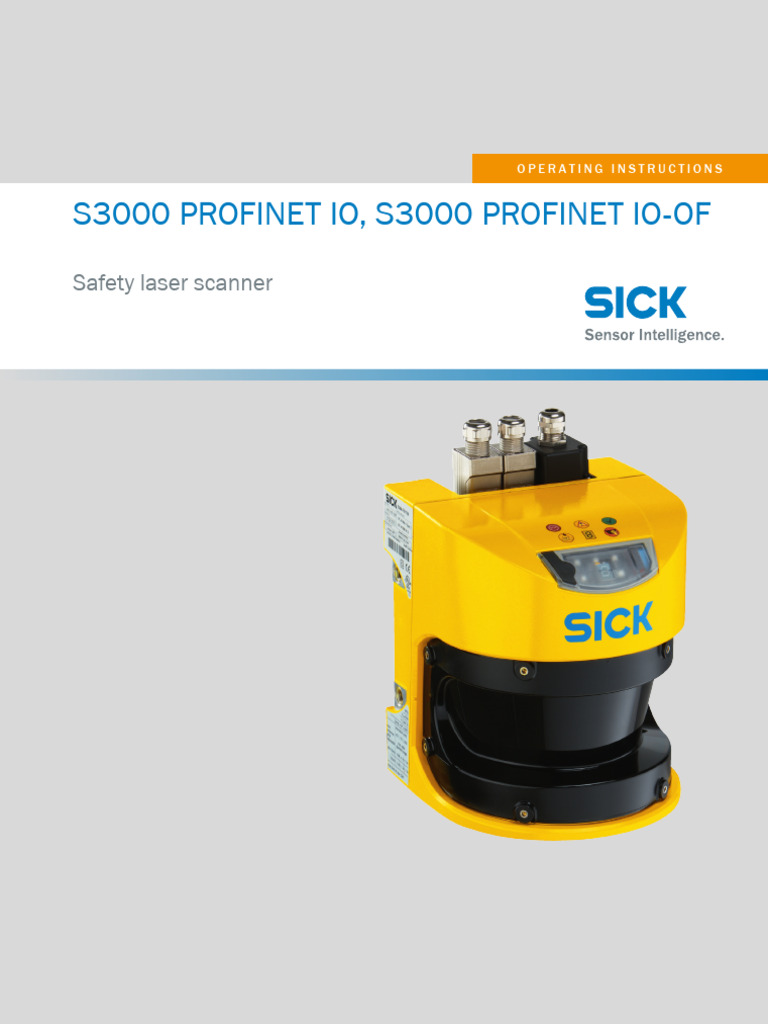 Addendum To Operating Instructions S3000 PROFINET IO and S3000 PROFINET ...