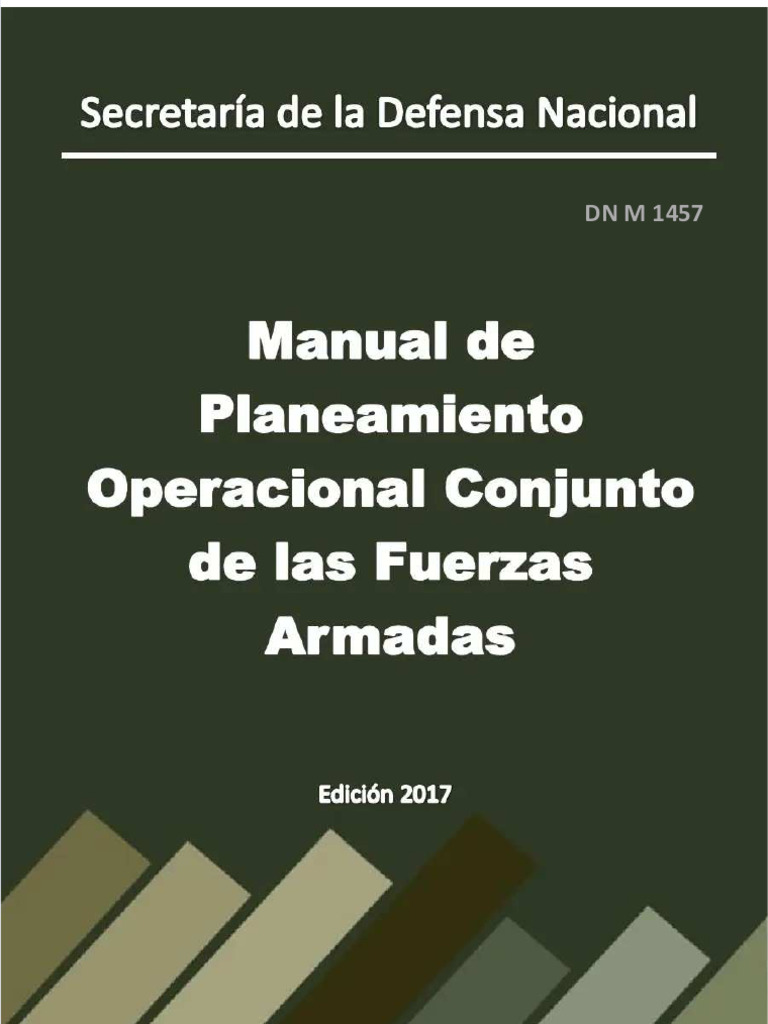 Manual de Planeamiento Operacional Conjunto | PDF | Planificación ...