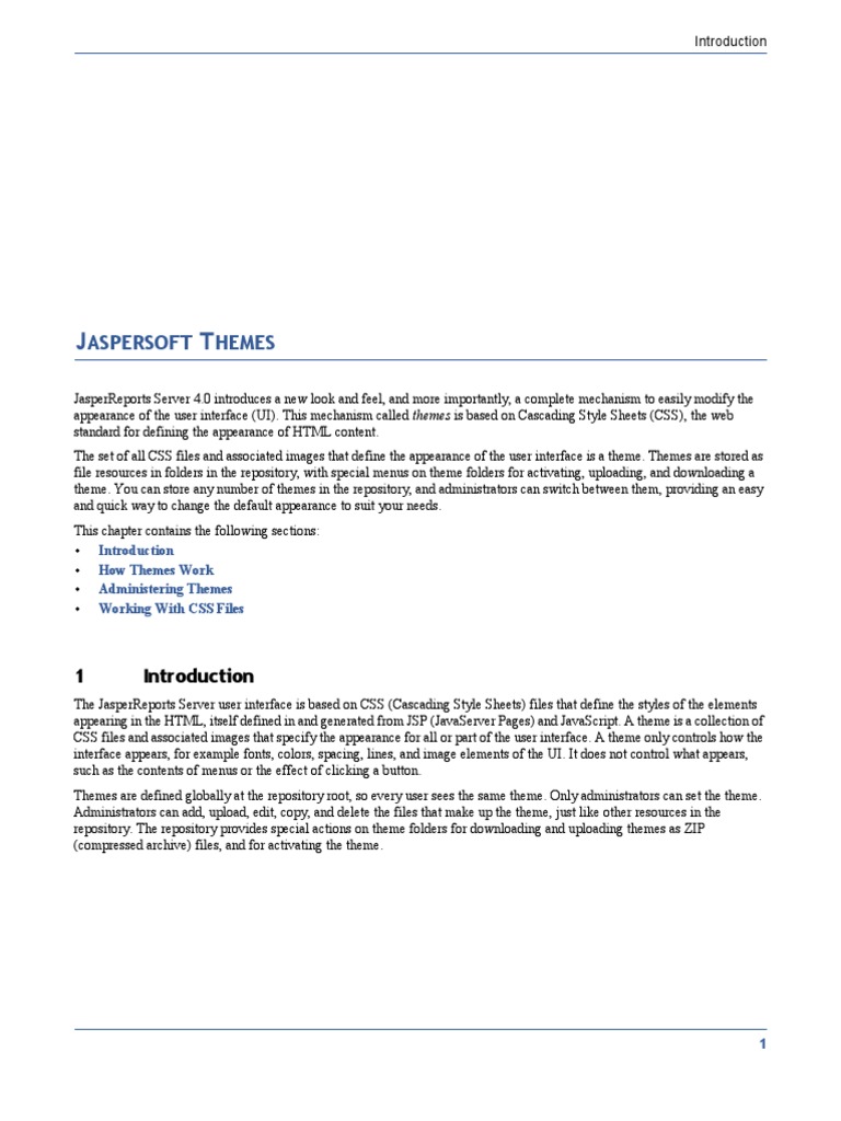 Jasper Soft Themes | PDF | Cascading Style Sheets | Computer File