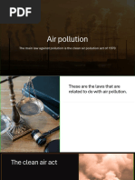 Clean Air Act Educational Activities | PDF | Clean Air Act (United ...