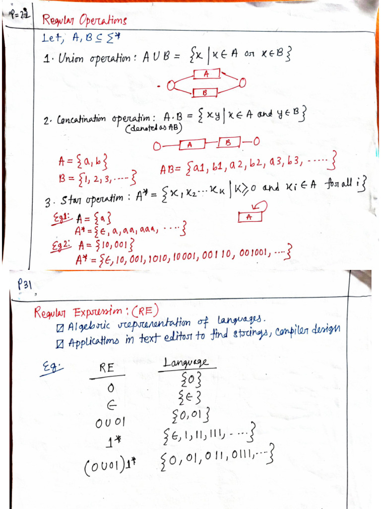 Lecture5 Regular Expression | PDF