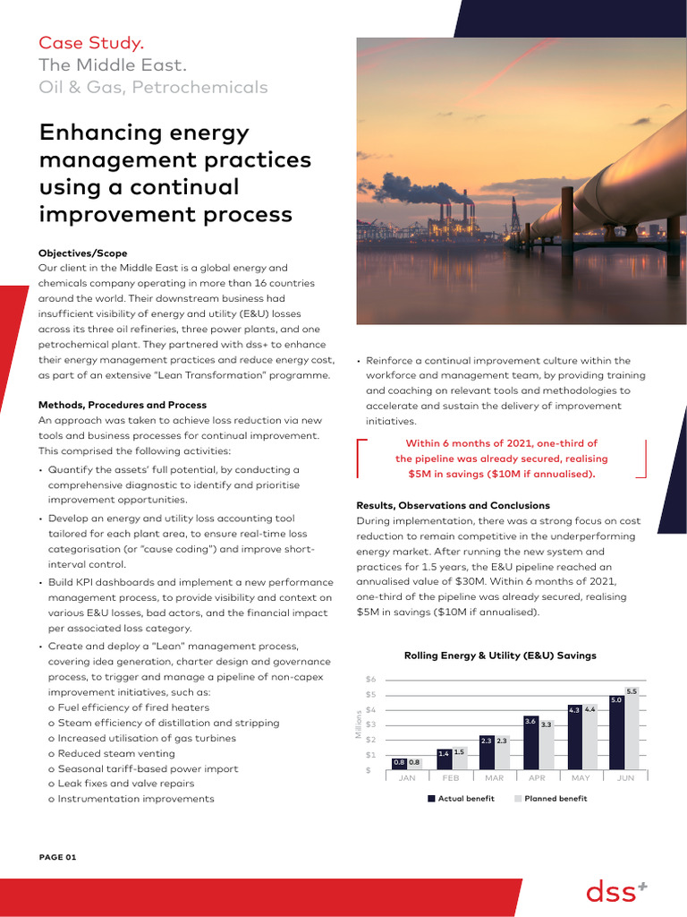 Case Study - DSS-middle-east-oil-and-gas | PDF