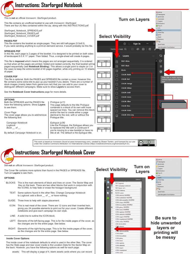 INSTRUCTIONS | PDF | Notebook | Office Equipment