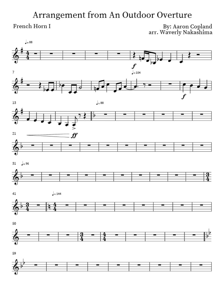 French Horn I PDF | PDF