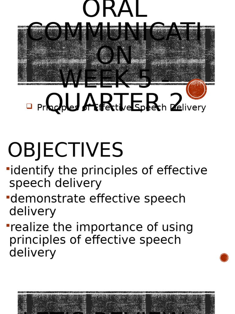 PPT-OC-W5-Q2 | PDF | Gesture | Speech