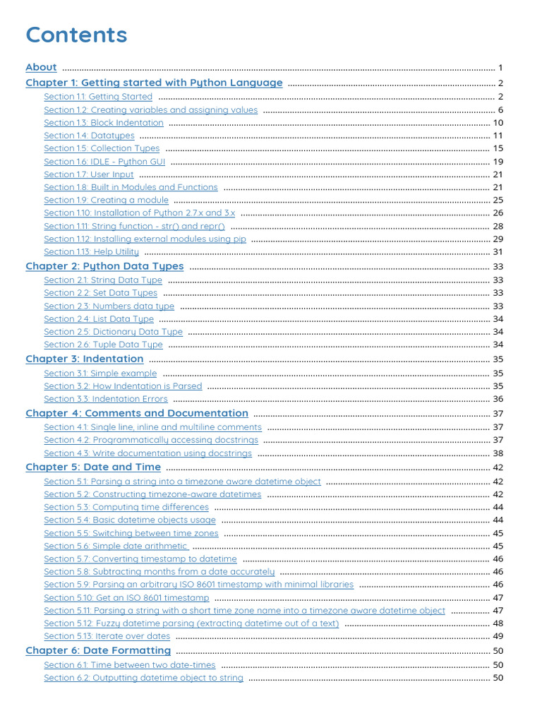 About Chapter 1: Getting Started With Python Language | PDF | Parameter (Computer Programming ...