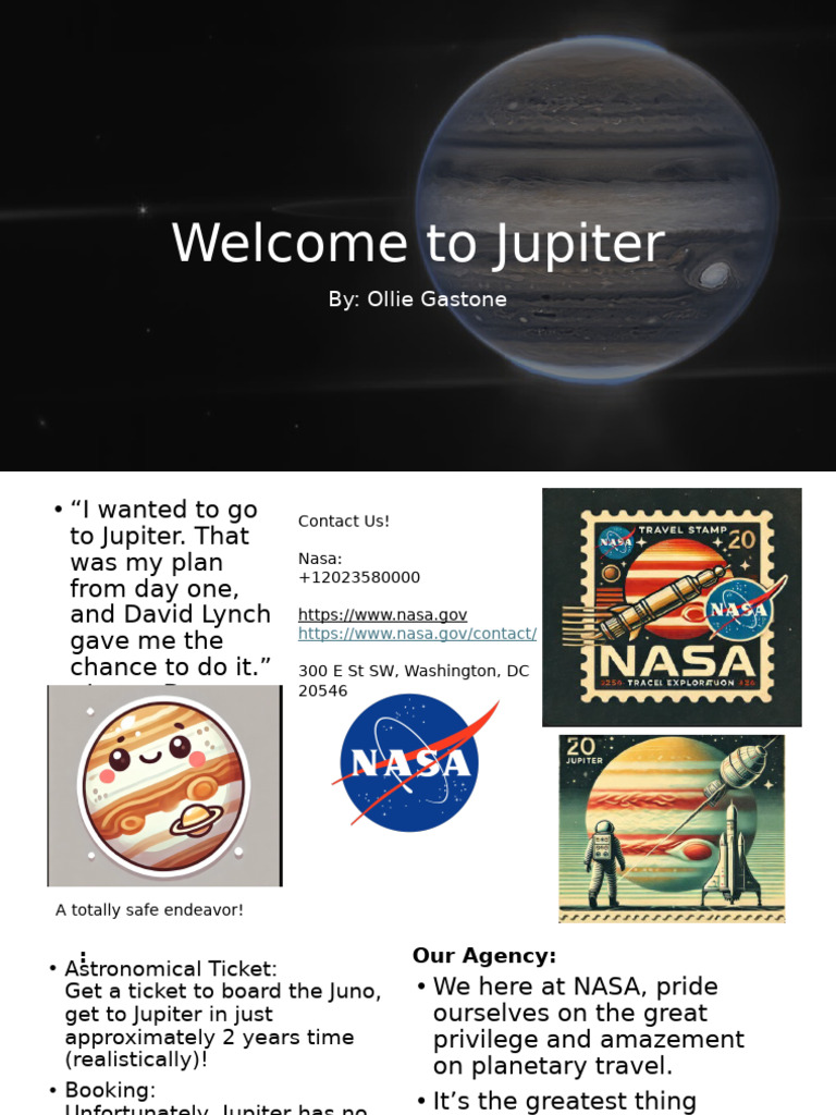 Jupiter Presentation | PDF | Jupiter | Juno (Spacecraft)