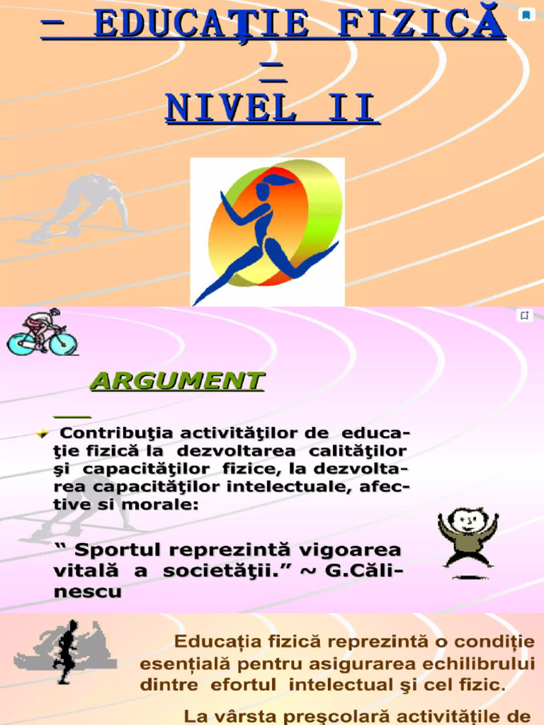 Educatie fizica | PDF
