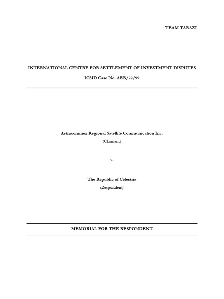 Tarazi - Respondent Final | PDF