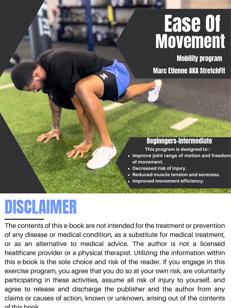Ease of Movement | PDF | Human Leg | Anatomical Terms Of Motion