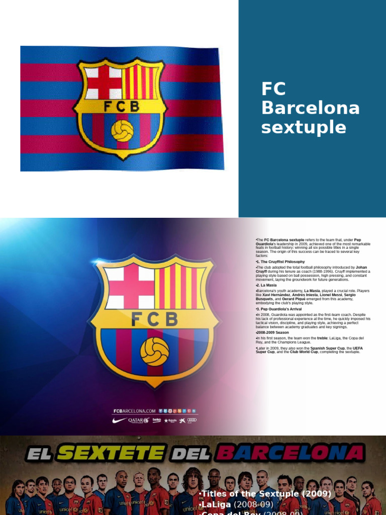 Exposicion Barcelona Sextete | PDF | Fc Barcelona | Lionel Messi
