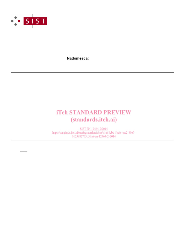 SIST-EN-12464-2-2014 Preview | PDF | Visual Acuity | Contrast (Vision)