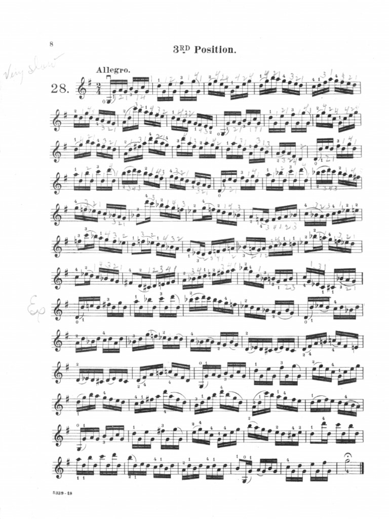 Hans Sitt Op.32 Lib 2 | PDF