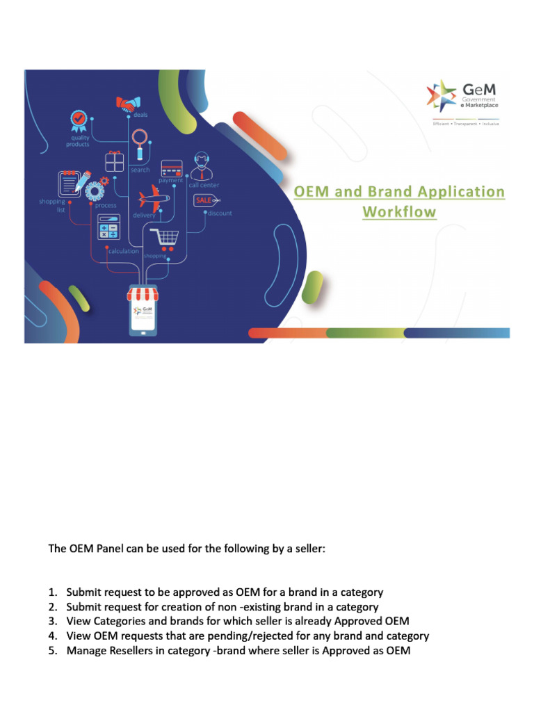 Oem and Brand Application Workflow Addon | PDF | Computing
