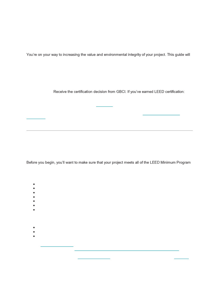 LEED Certification | PDF