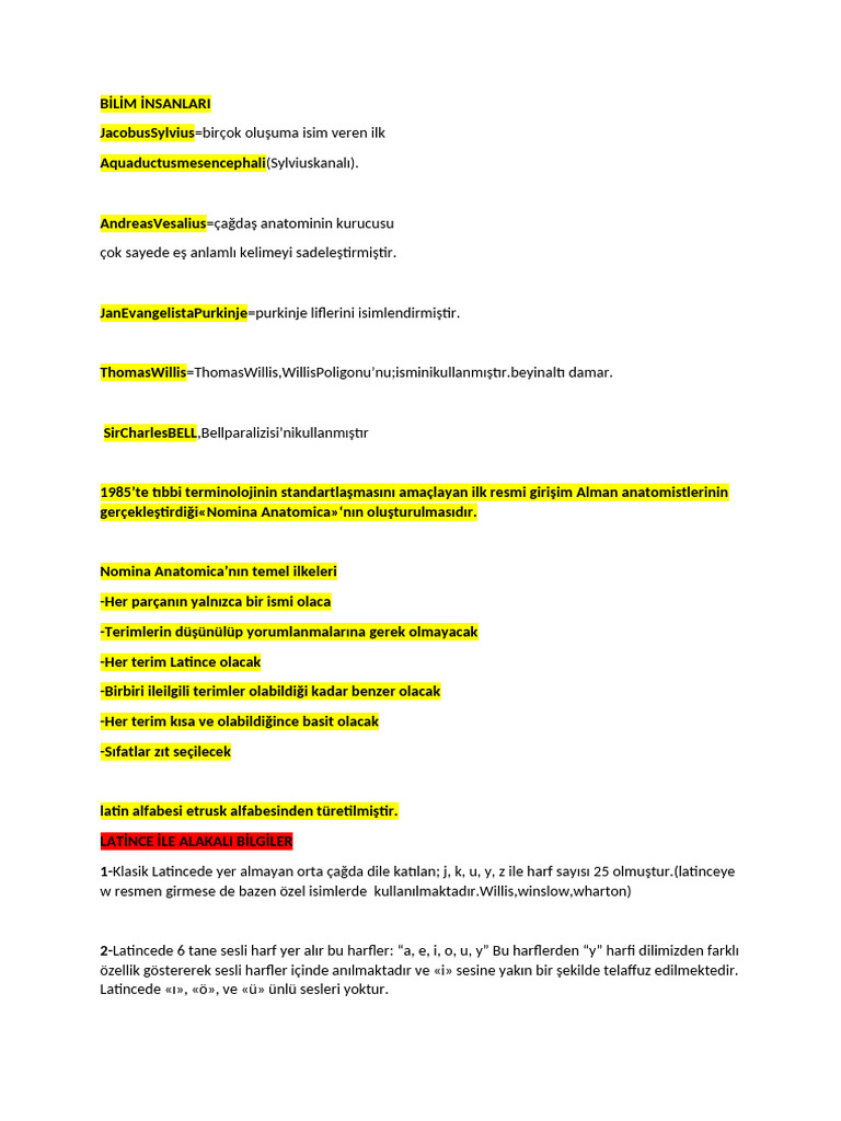 Kural Ve Bilgiler | PDF