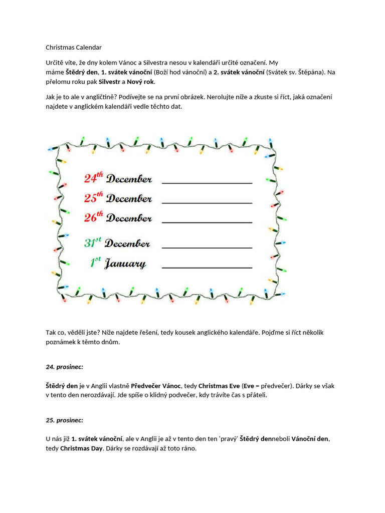 Calendar | PDF