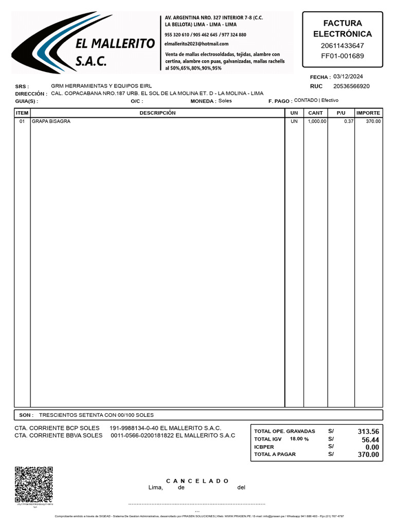 FF01-001689-GRM Herramientas y e | PDF
