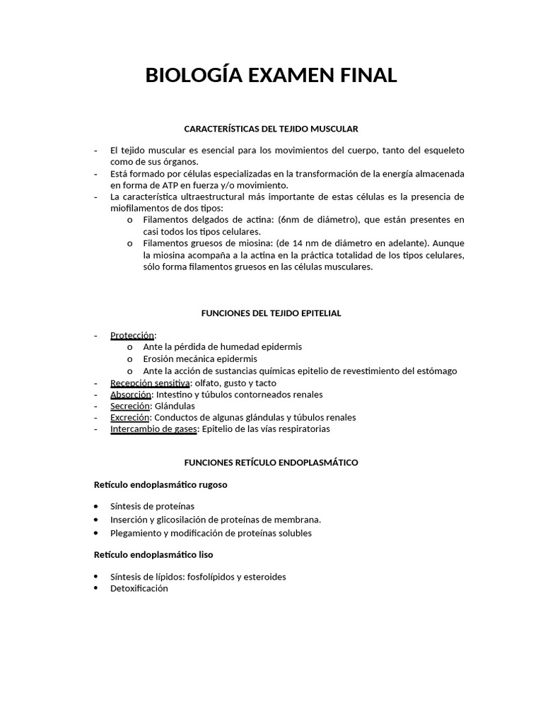 EXAMEN FINAL biologia | PDF | Mitosis | Biología Celular) EXAMEN FINAL biologia | PDF | Mitosis | Biología Celular)