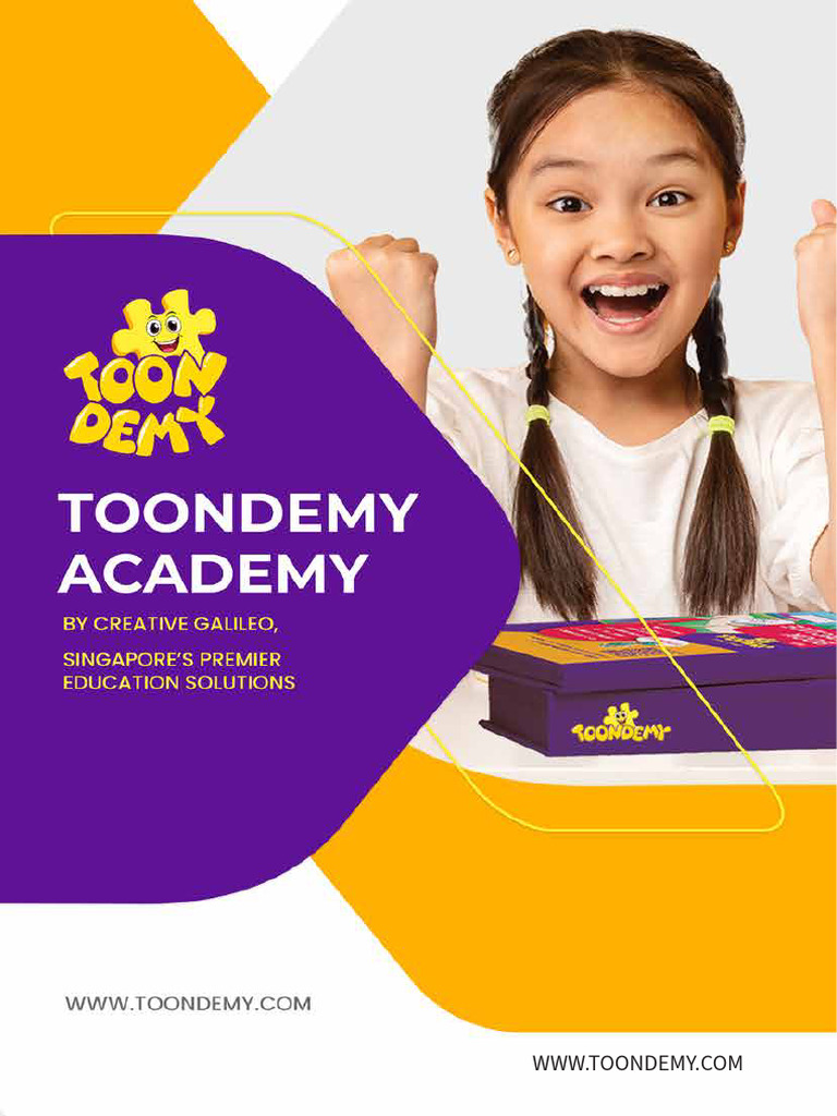 TOONDEMY Brochure Design V6 5th Nov 2024 | PDF | Pedagogy | Learning