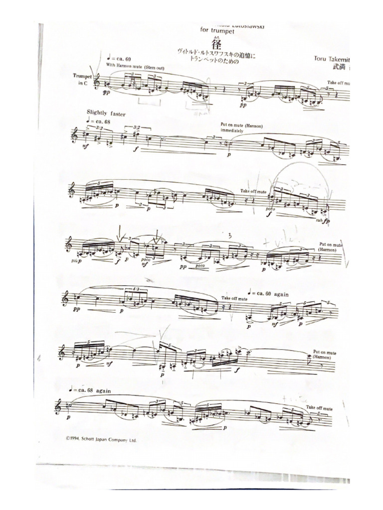 Takemitsu Paths | PDF