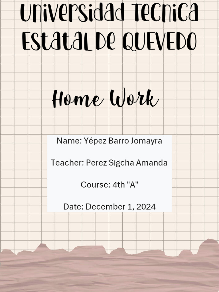 Homework | PDF
