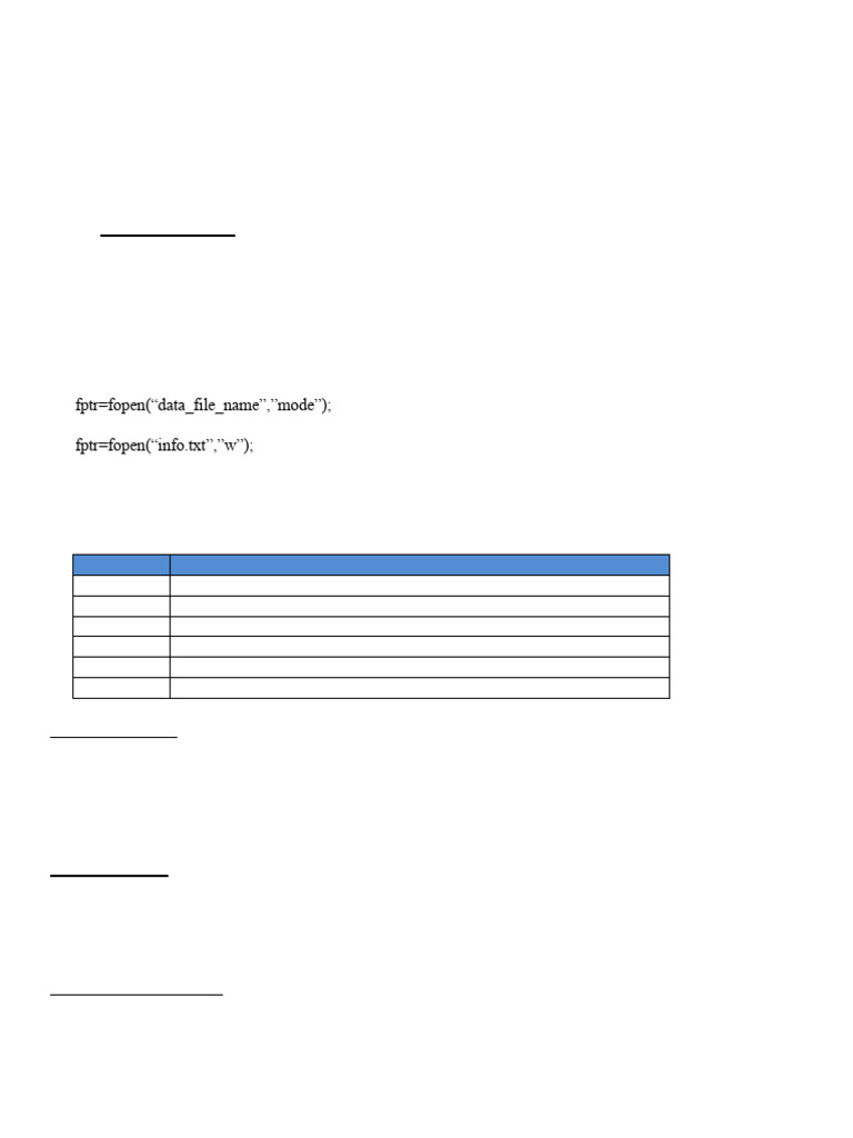FileHandlingNotes Suman Karki | PDF | Computer File | Pointer (Computer ...