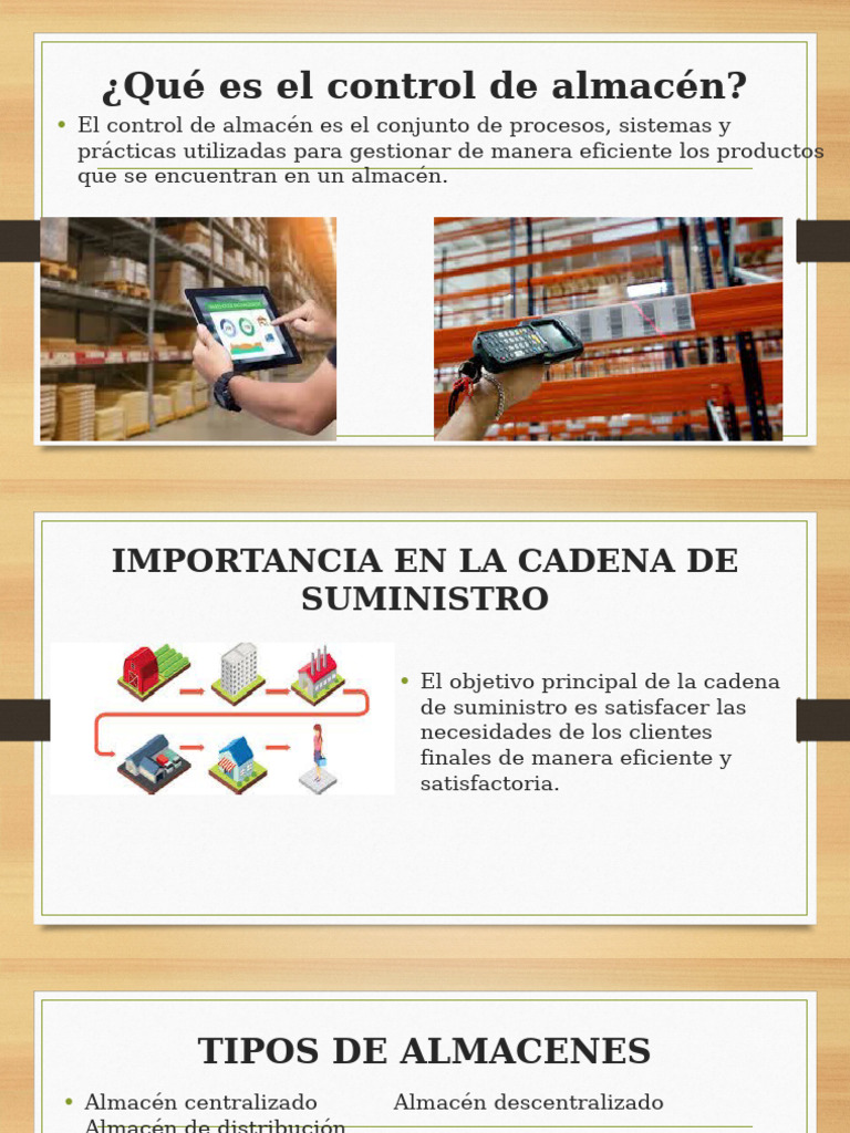 Qué Es El Control de Almacén | PDF
