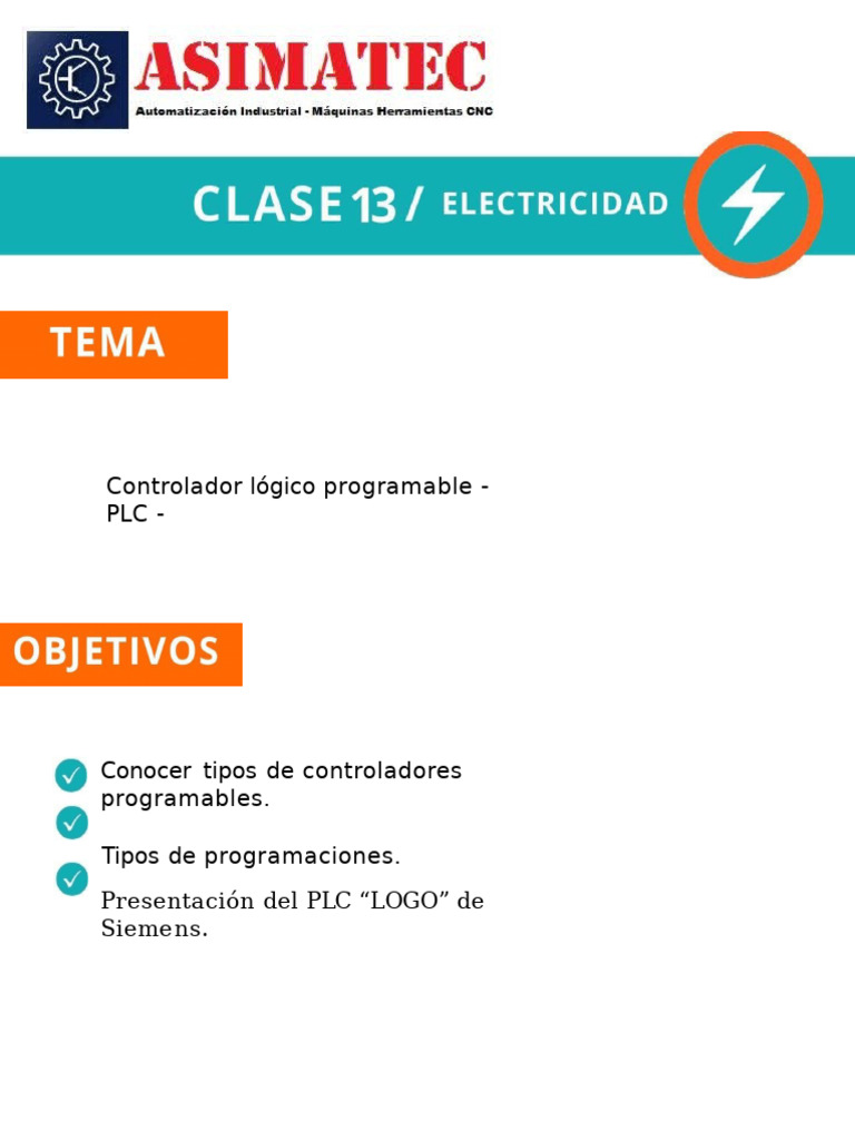 PLC Logo | PDF | Controlador lógico programable | Ingenieria Eléctrica