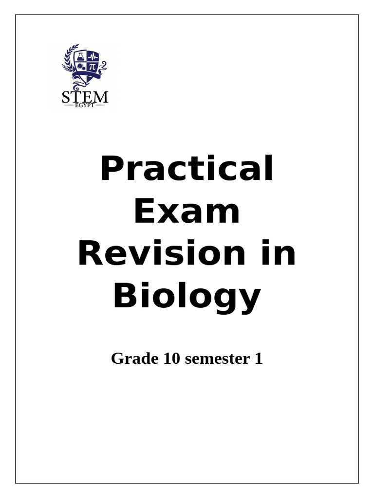 Practical Bio | PDF | Cell (Biology) | Organelle