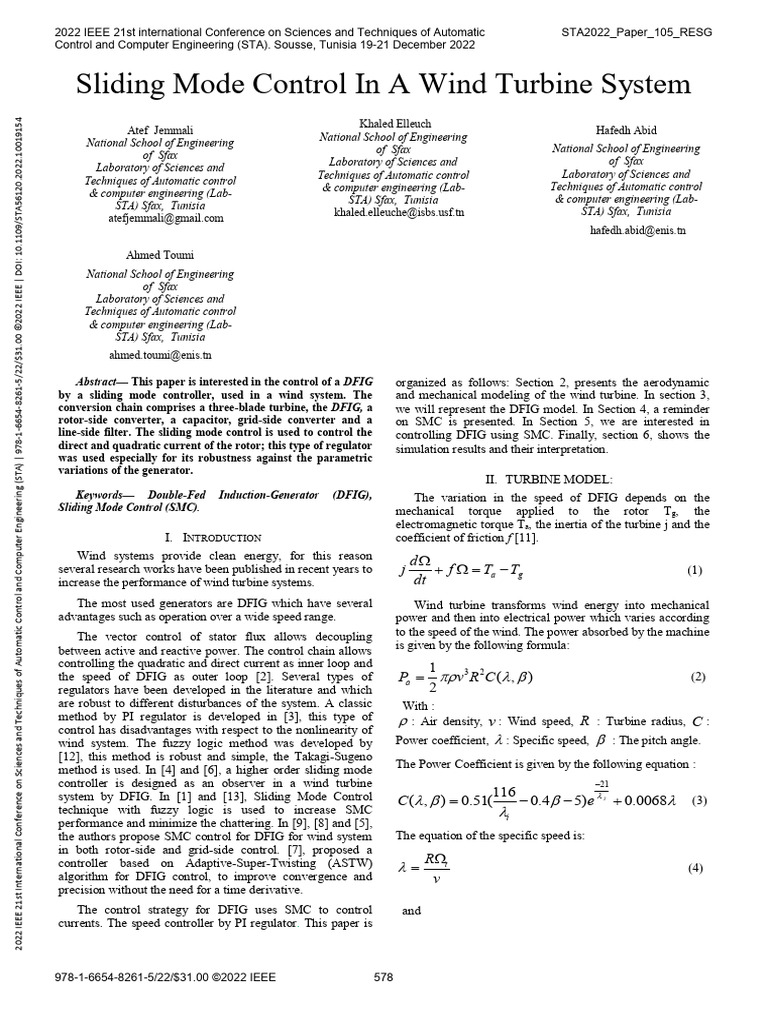 Atef Sta 2022 | PDF | Electrical Engineering | Electricity