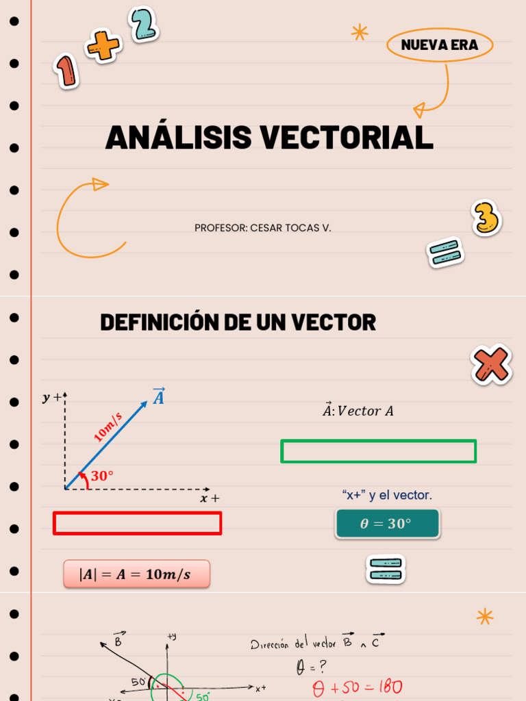 Conceptos Básicos de Vectores | PDF