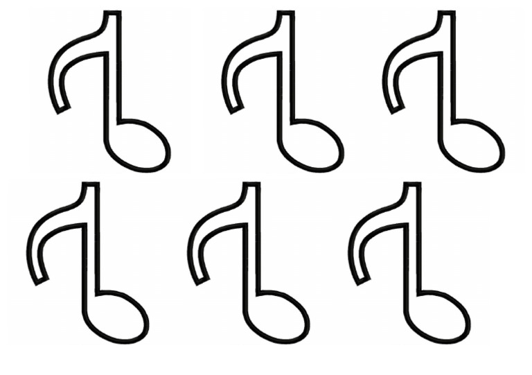 Nutka nuta do wydruku wycinanki | PDF