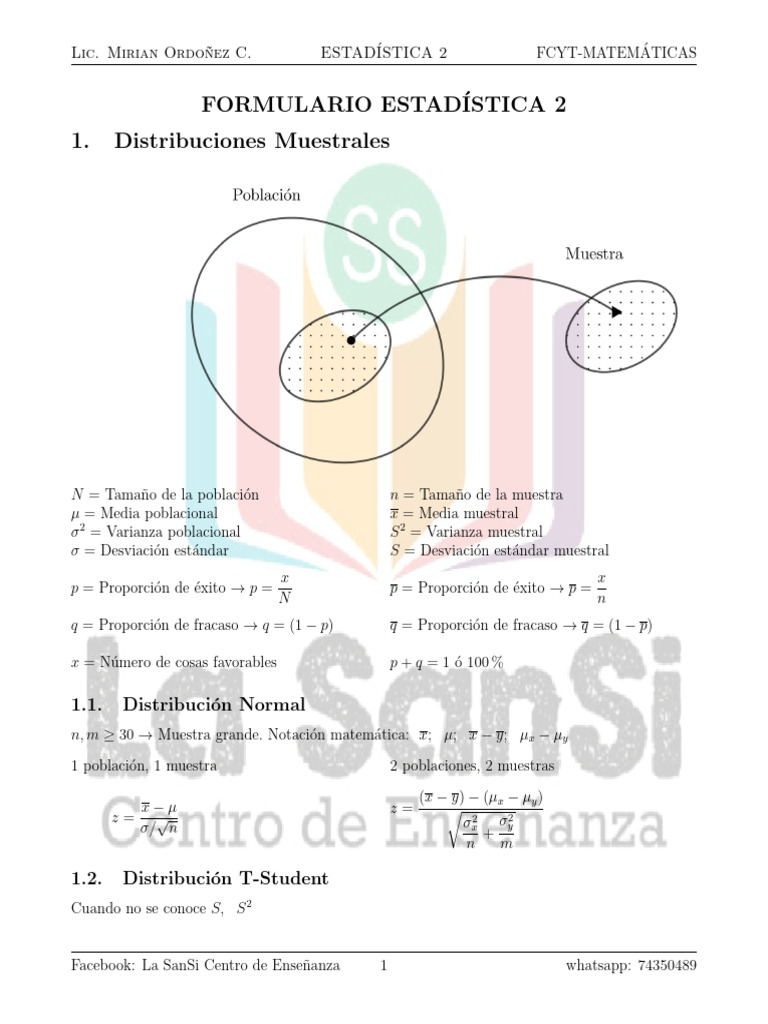 Est 2 | PDF | Desviación Estándar | Distribución normal