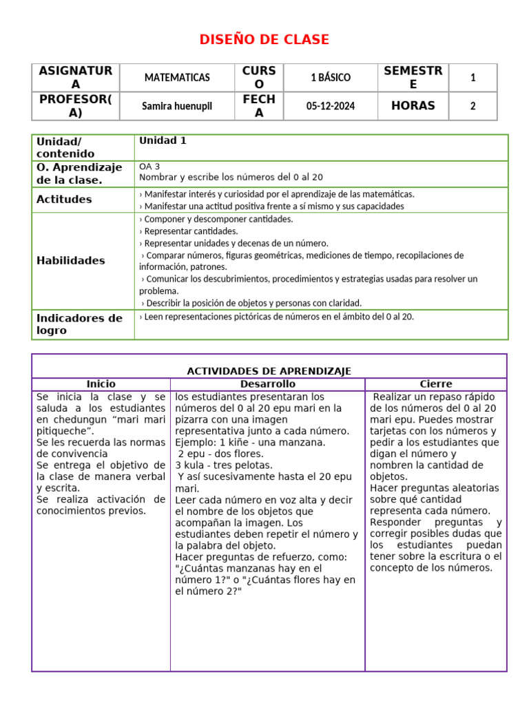 Diseño de Clase Cristel 4 | PDF | Aprendizaje | Modificación de comportamiento