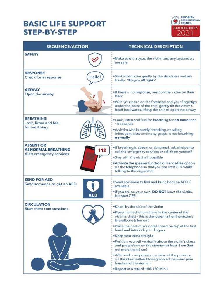 First Aid Steps | PDF