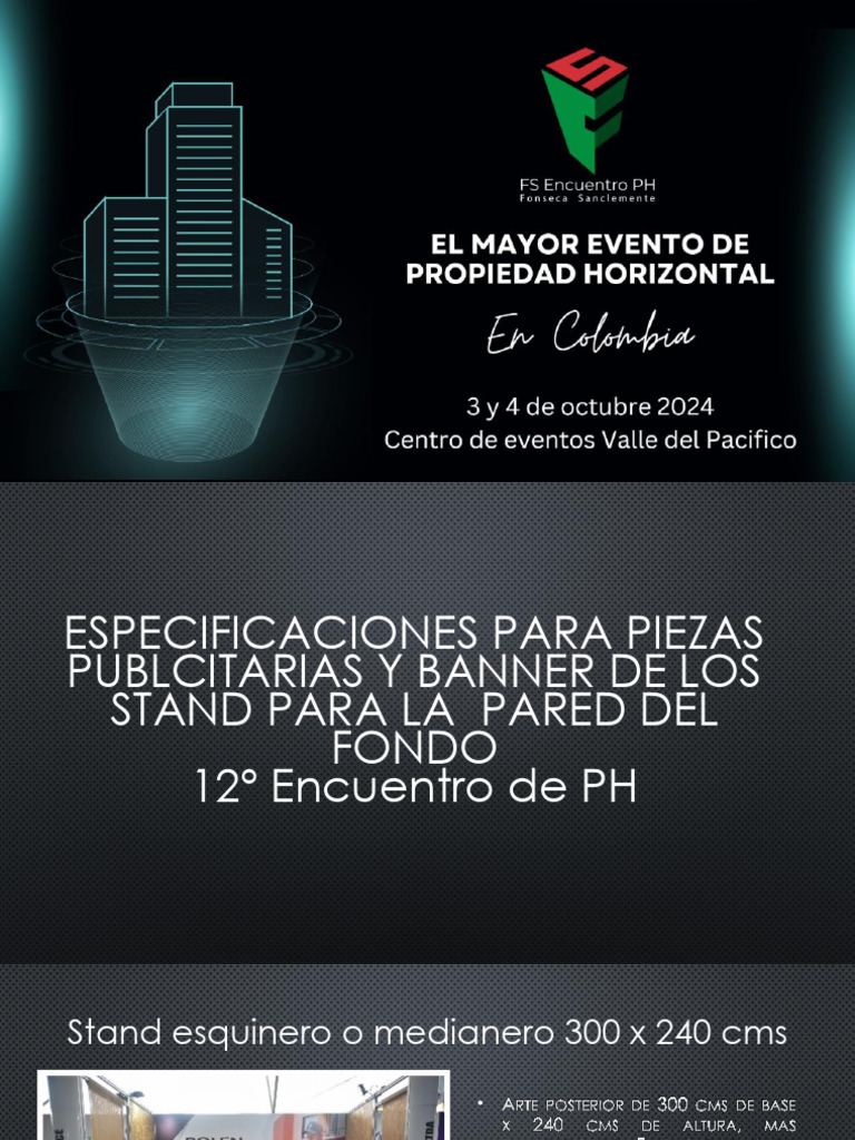 INFORMACION DE STANDS | PDF