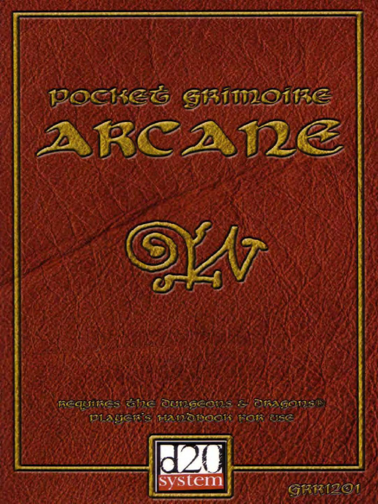 Pocket Grimoire Arcane | PDF