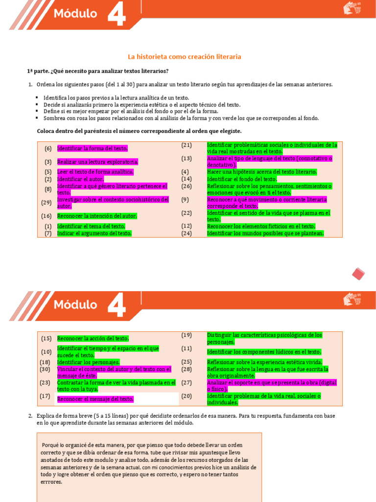 M04 S4 Pi Word | PDF | Autor | Cómics