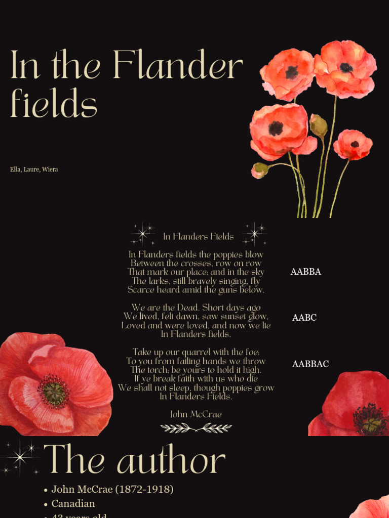 In The Flander Fields | PDF