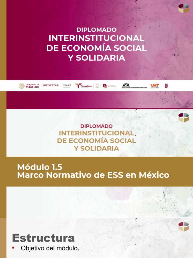 Marco Normativo de ESS en México | PDF | Cooperativa | Business