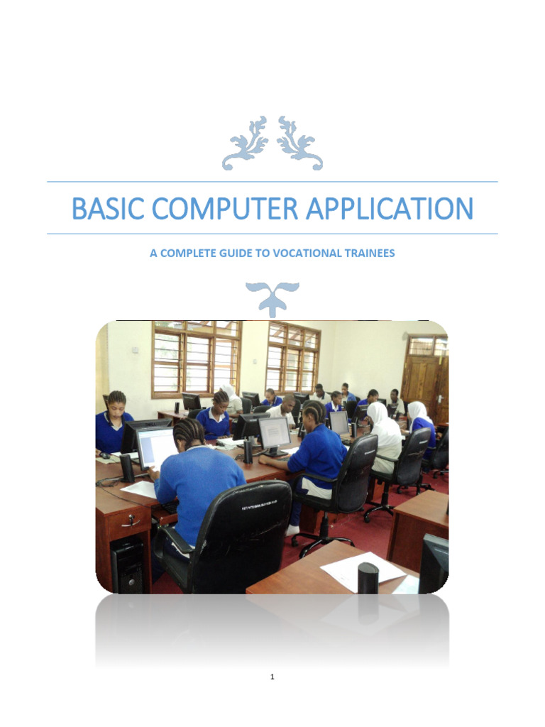 COMPUTER APPLICATION BASIC THEORY-1 | PDF | Computer Data Storage | Floppy Disk