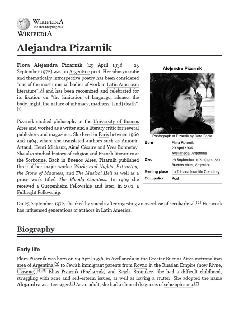 Alejandra Pizarnik - Lib | PDF